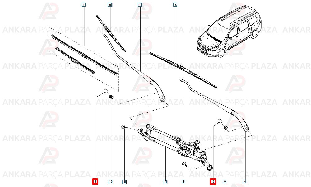 Clio Kangoo Fluence Megane Twingo Sandero Dokker Laguna Modüs Duster ...